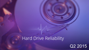 The Most Reliable Hard Drive 2015
