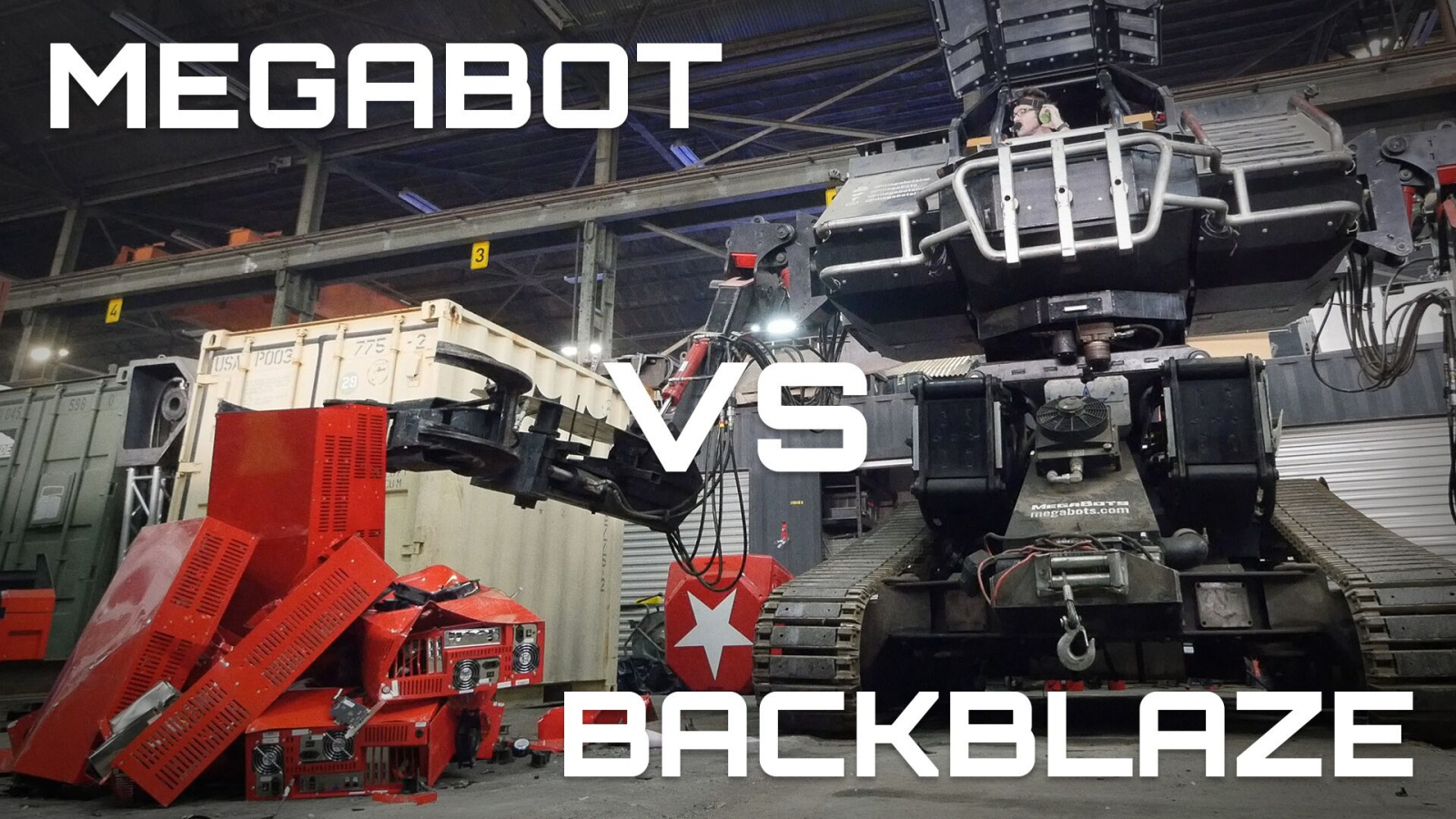 MegaBot Eagle Prime Fight vs. Backblaze Storage Pods