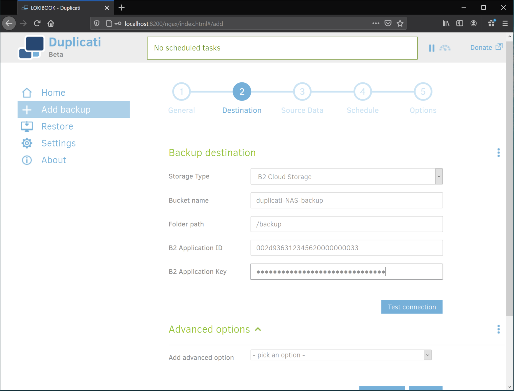 Overview of Duplicati Backups to Cloud Storage