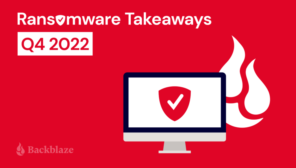 Ransomware Takeaways Q4 2022