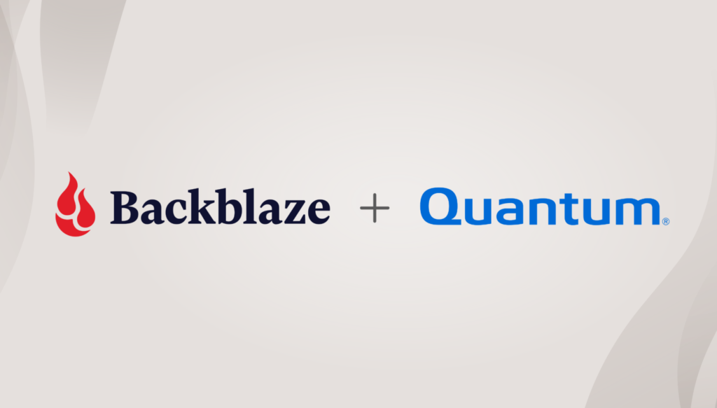 Work Smarter With Backblaze and Quantum H4000 Essential